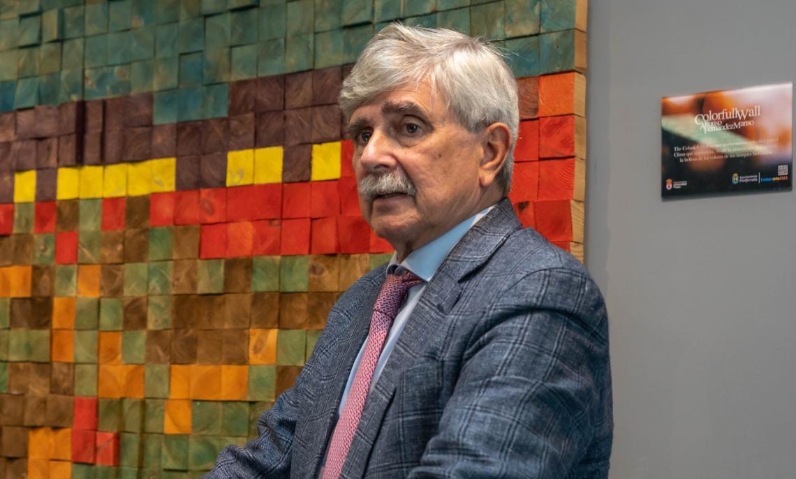 Presentado en el Campus de Ponferrada un cuadro donado por Alfonso ...