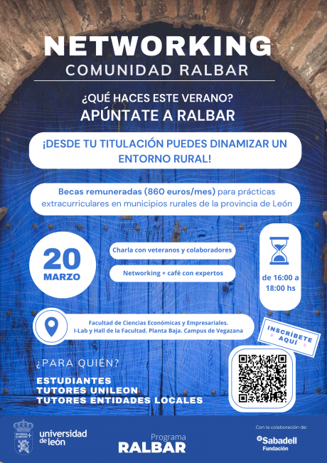 Estudiantes y tutores de las becas RALBAR de la ULE compartirán sus ...