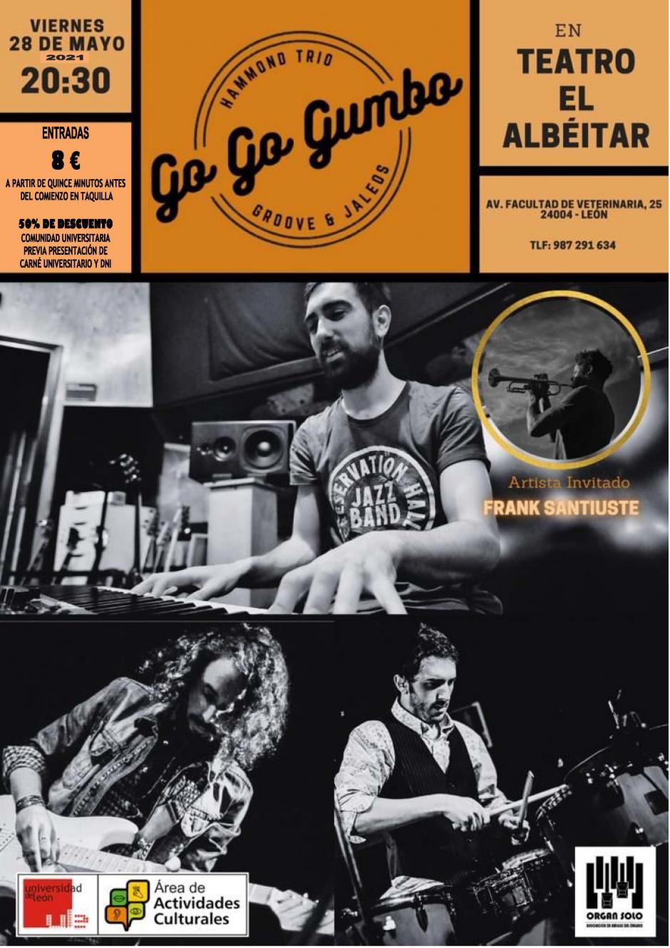 El teatro El Albéitar ofrece el viernes la actuación del organ trío 'Go ...