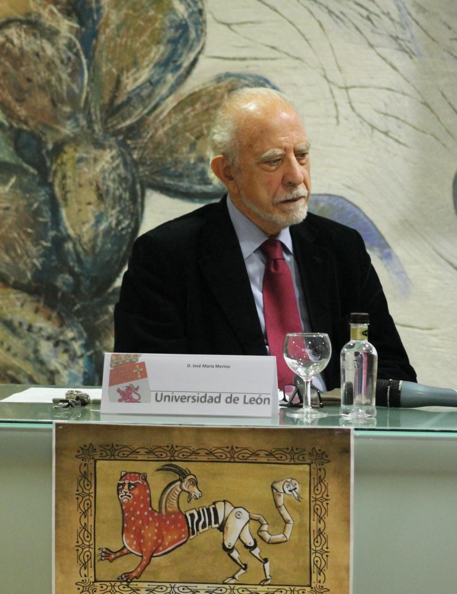 José María Merino afirma en la ULE que la ficción es el modo de explicar lo que no entendemos ...